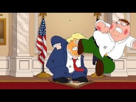 Peter Griffin's ferocious fight with Donald Trump FULL FIGHT - YouTube
