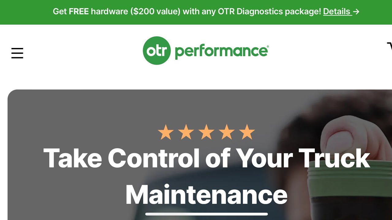 Otr performance tool - a must-have for an owner operator! - YouTube
