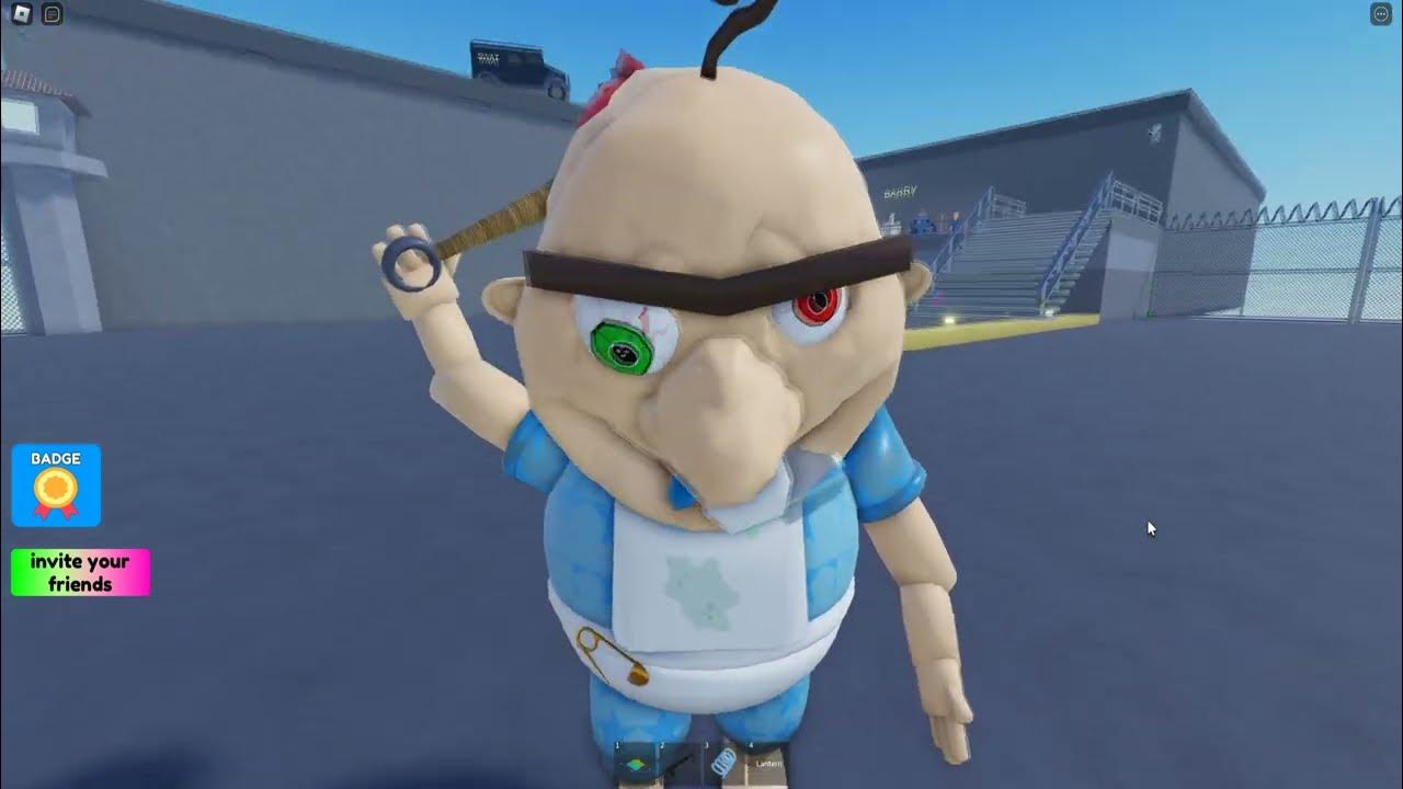 BABY BOBBY in BARRY'S PRISON RUN! Obby All Morphs Full Gameplay (ROBLOX) - YouTube