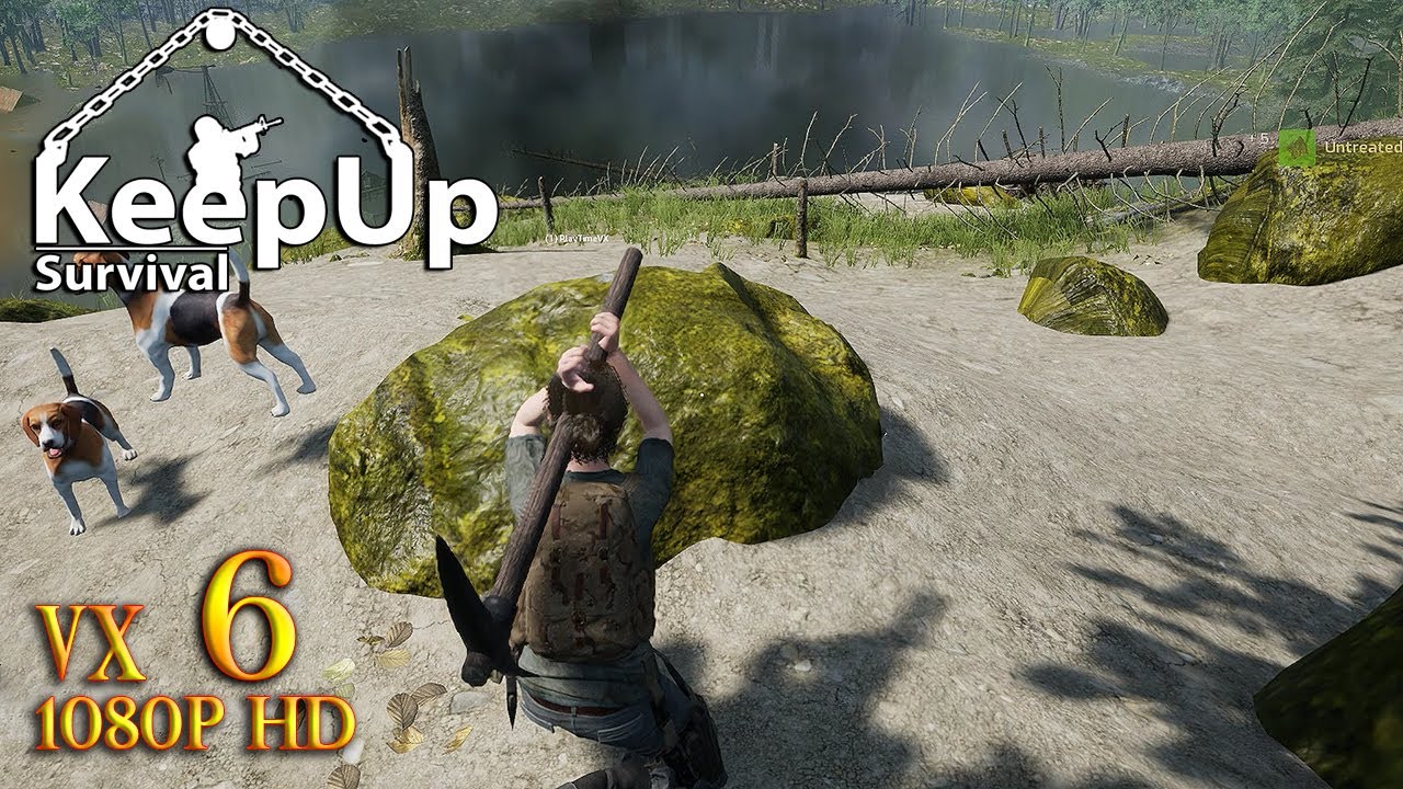 HARVESTING SULFUR FOR MAKING BULLETS KeepUp Survival Gameplay Ep6 PC - YouTube