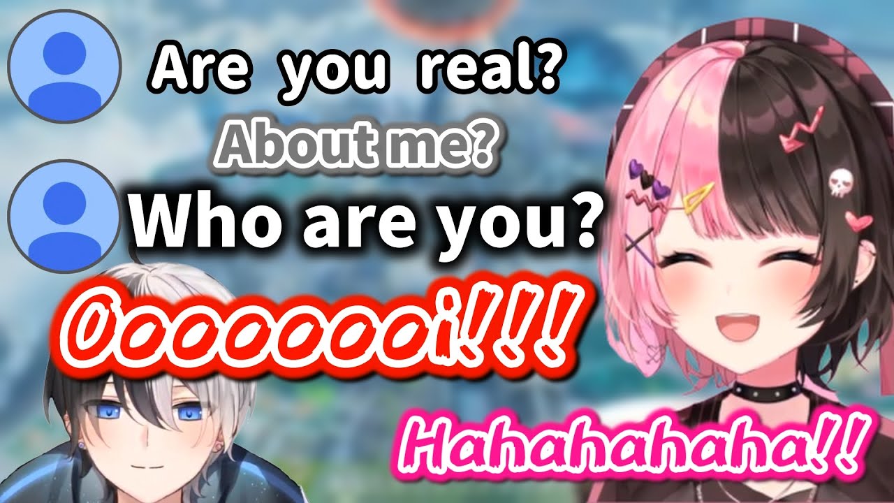 【VSPO/Eng Sub/OreApo】Hinano can't stop laughing when she sees kamito ...