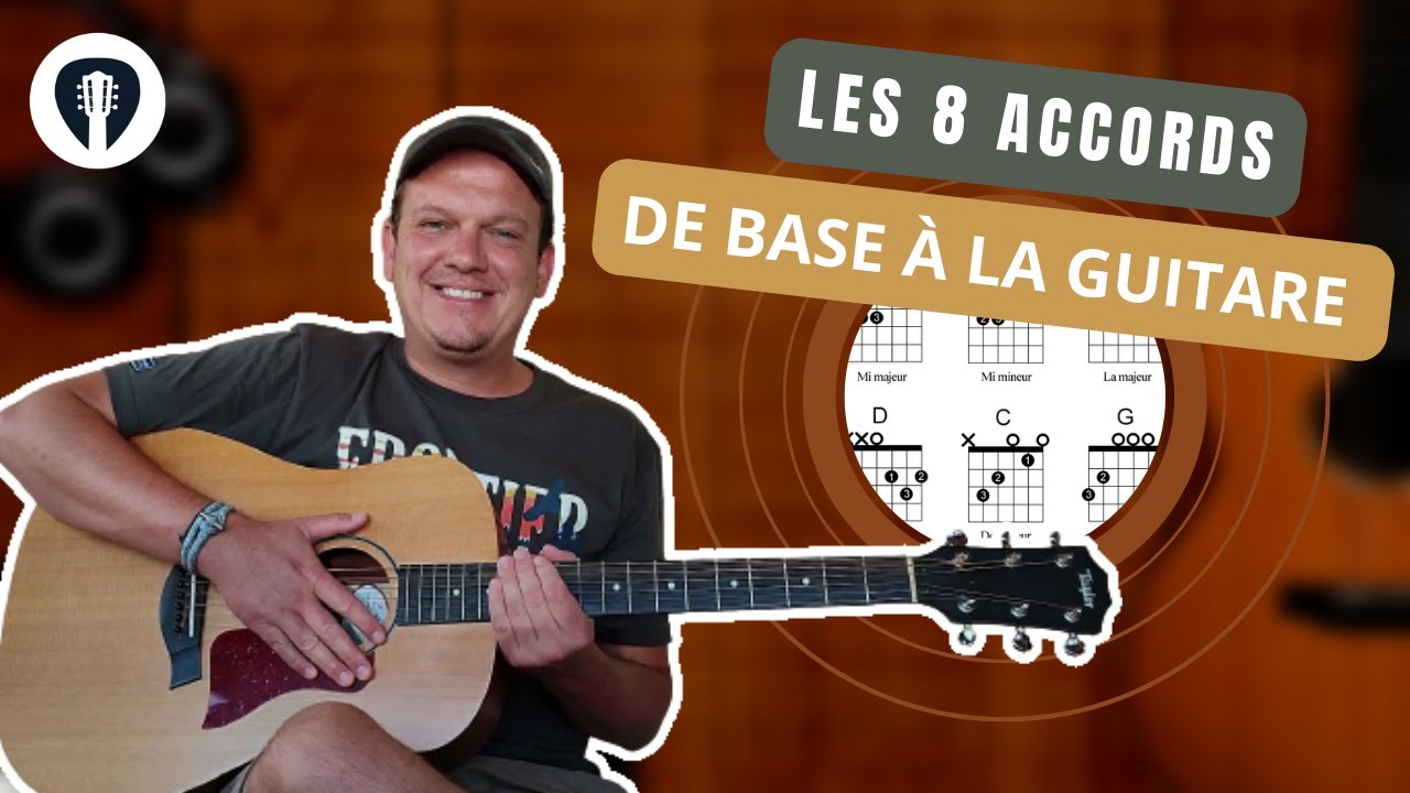 Les 8 accords de base à connaître pour débuter à la guitare | Tuto ...