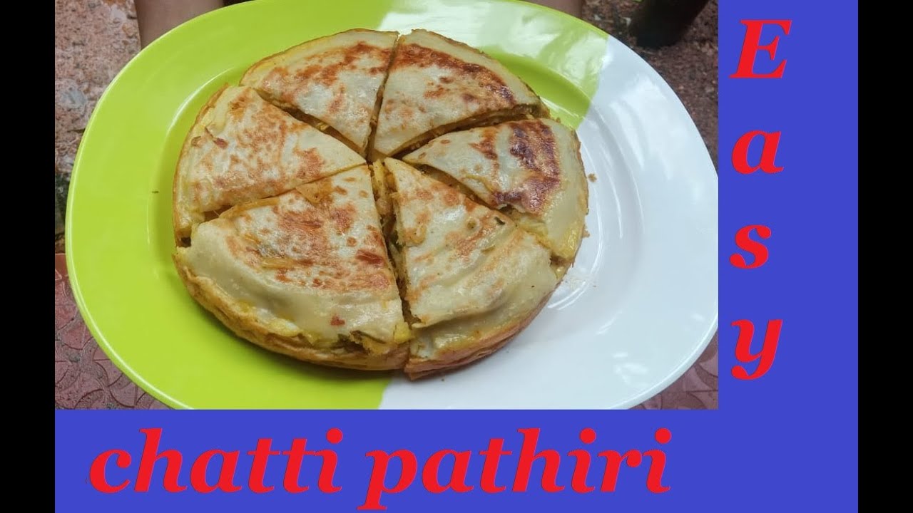 CHATTI PATHIRI// How to make easy Chikken Chatti Pathiri - YouTube