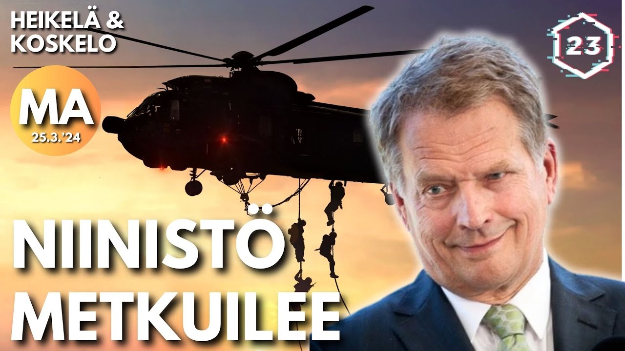 Sauli Niinistön metkut | Heikelä & Koskelo 23 minuuttia | 858 - YouTube