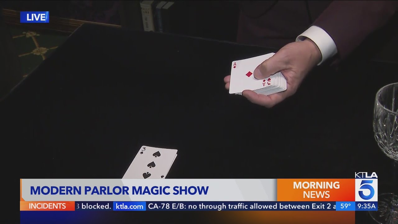 Modern Parlor Magic Show - YouTube