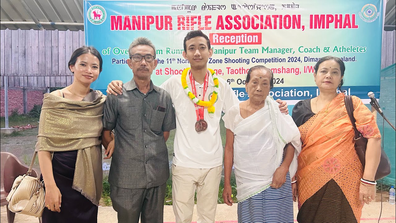 Reception Organised by Manipur Rifle Association, Imphal - YouTube