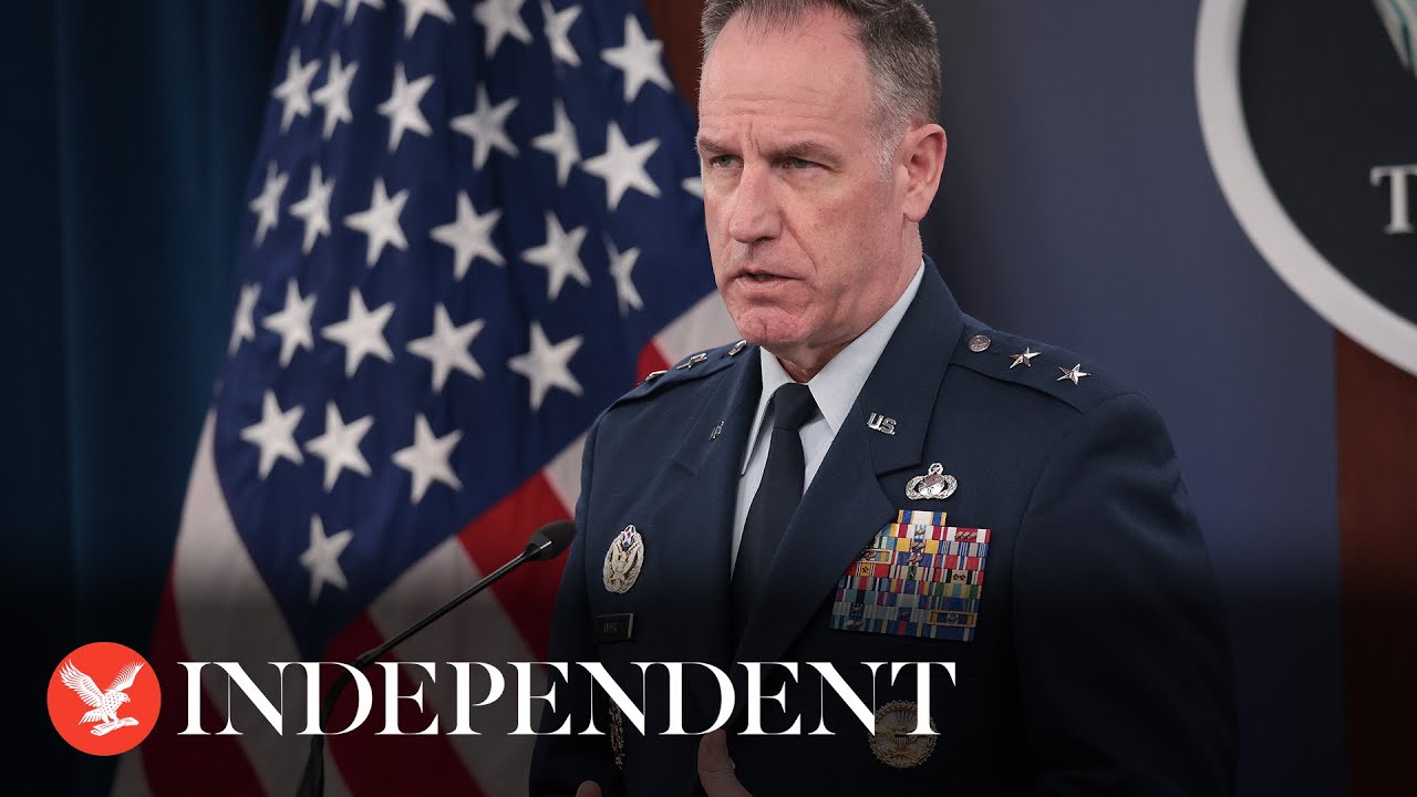 Watch again: Pentagon briefing with Air Force Maj. Gen. Pat Ryder - YouTube