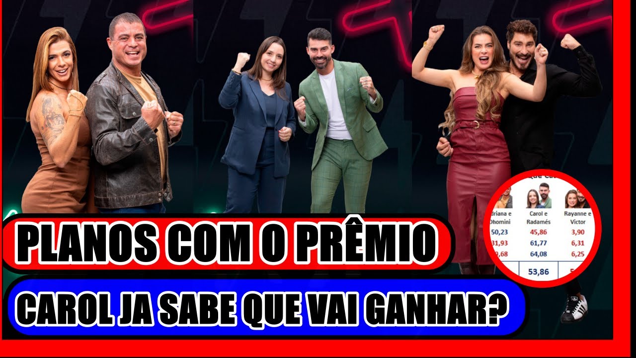 🔥AINDA DA TEMPO DE MUDAR O RESULTADO; ENQUETE APONTA NADA DEFINIDO AINDA; POWER COUPLE 7 - YouTube