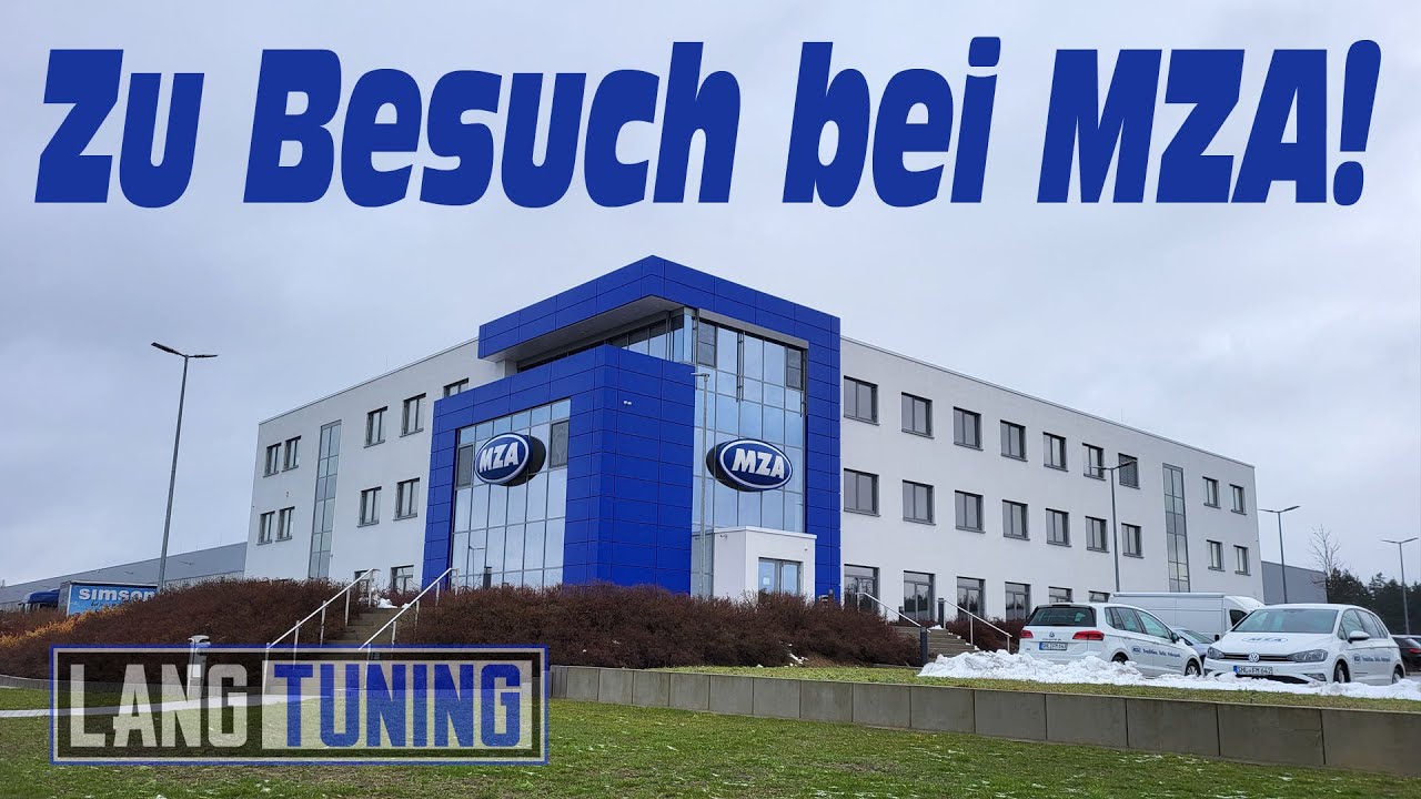 Zu Besuch bei MZA Teil 1 - YouTube