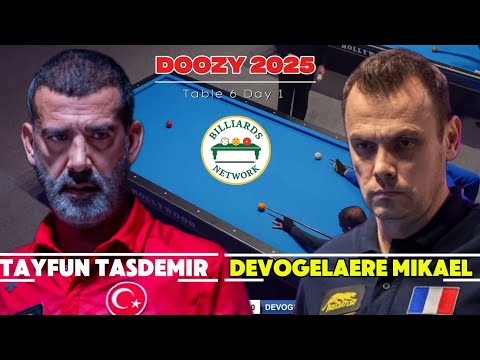Table 6 Day 1 | Tayfun Tasdemir vs Mikael Devogelaere