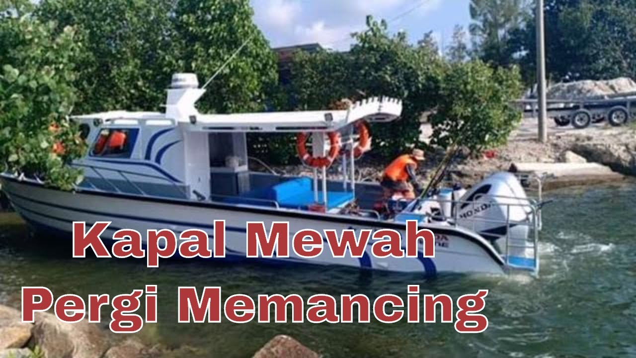 Memancing dengan bot cantik di Pulau Sembilan Pangkor - YouTube