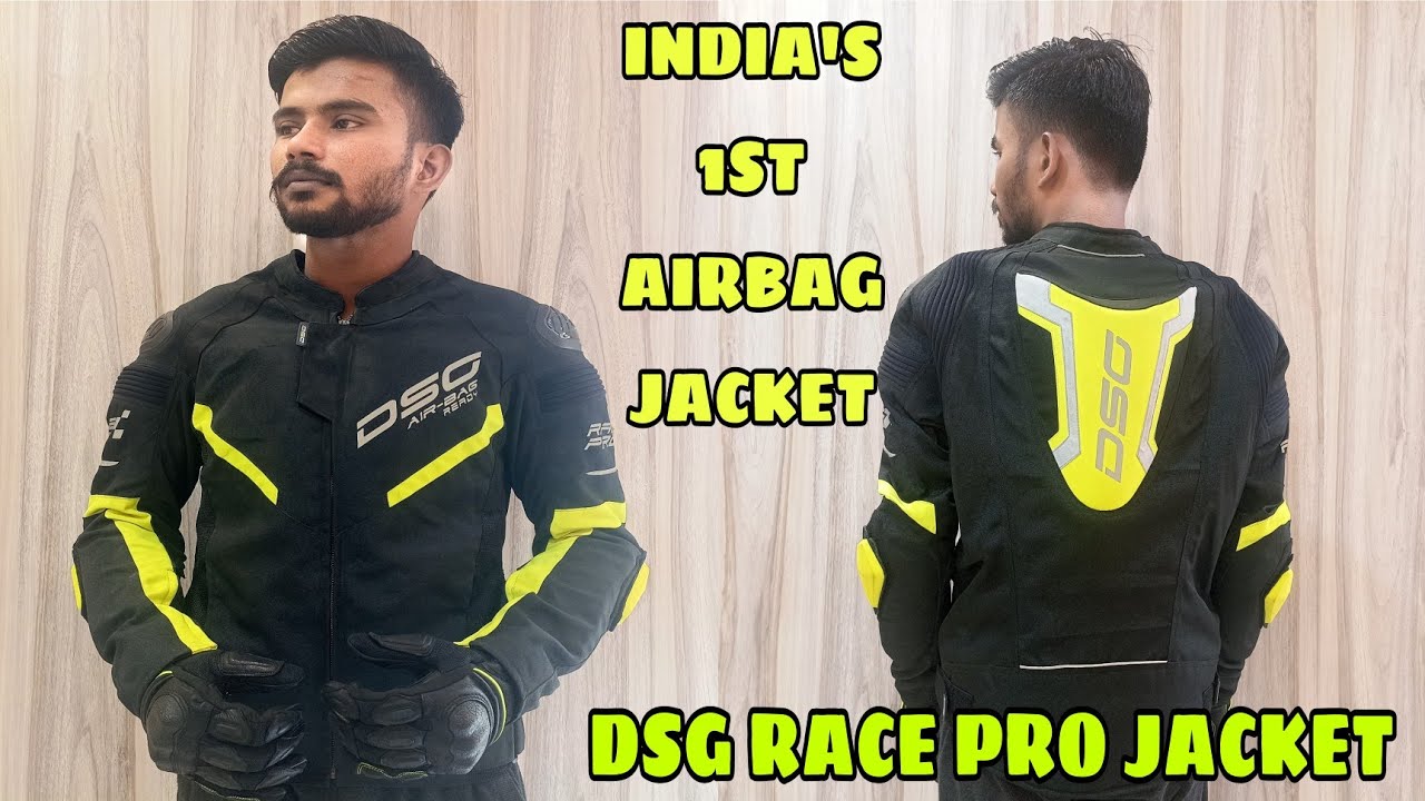 DSG Race Pro Jacket and Gloves || Best Riding Jacket Under 10,000 ...