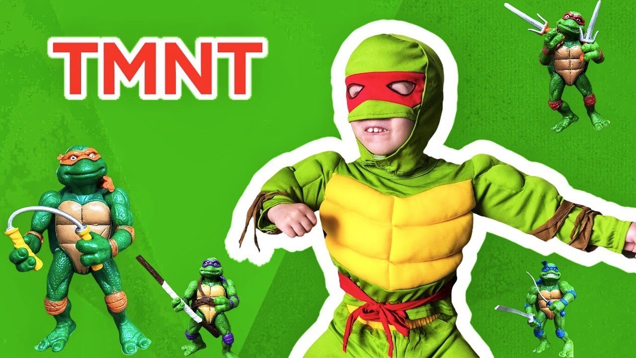 Teenage Mutant Ninja Turtles toys and game with Stan | TMNT - YouTube