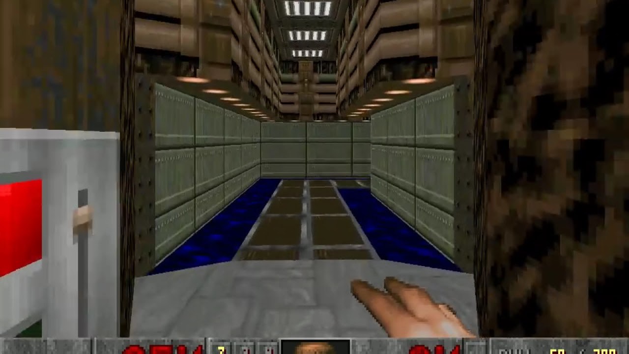 Final Doom TNT level 22, Habitat: Red key - YouTube
