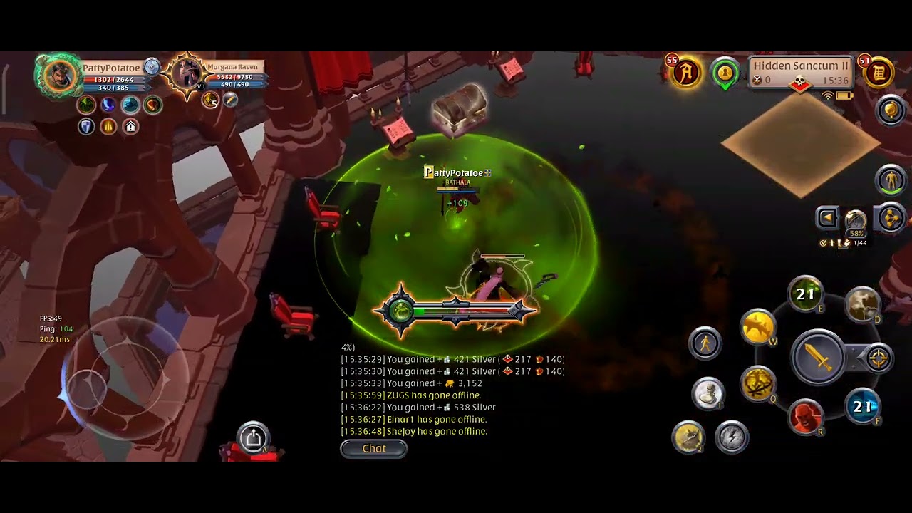 Albion Online Mobile Graphics Bug - Wild Blood Update. - YouTube