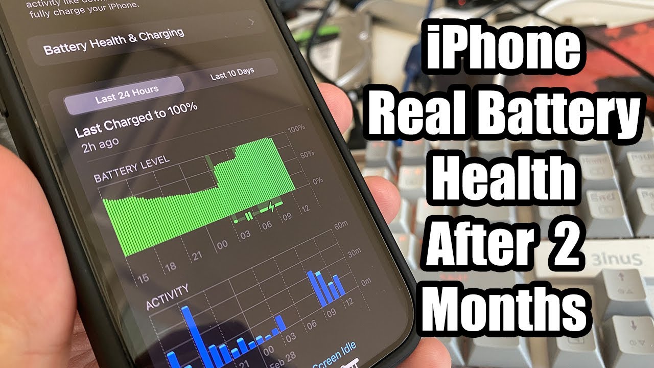 iPhone 15 Pro Real Battery Health After 2 Months Lets Compare :) - YouTube