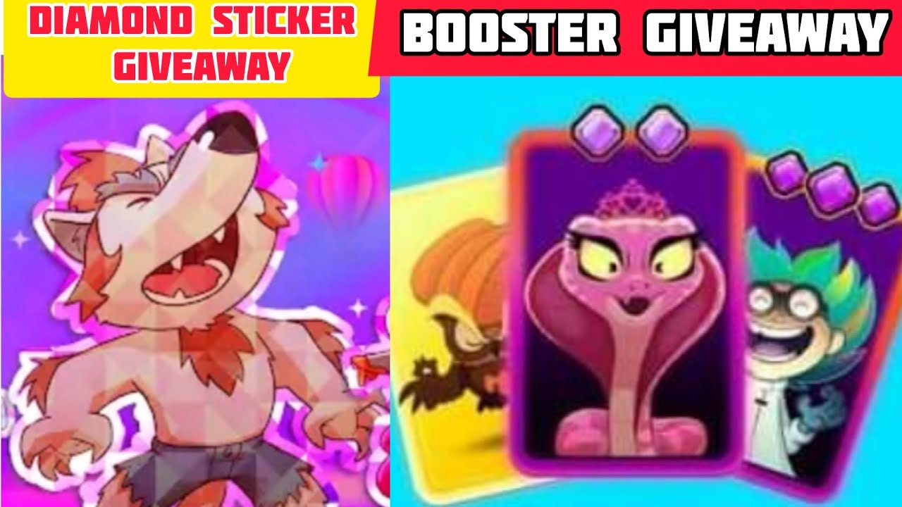 Match Masters Boosters And Diamond Sticker Giveaways 😍 - YouTube