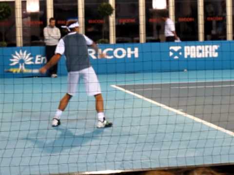 Rafael Nadal Practise at The O2 Arena