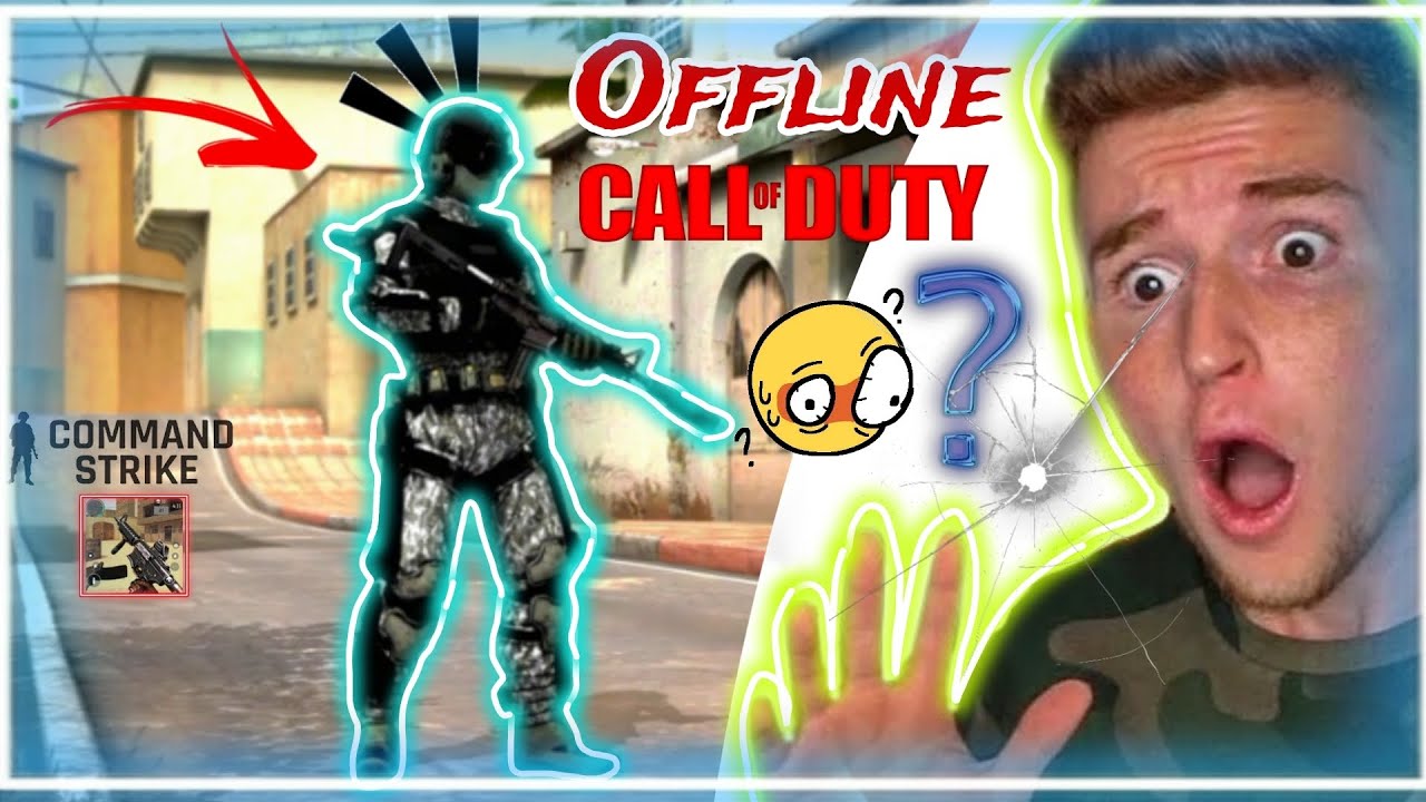 OFFLINE CALL OF DUTY?? 🤯🤯 PLAYING COMMANDO STRIKE GAME ️ ️ - YouTube