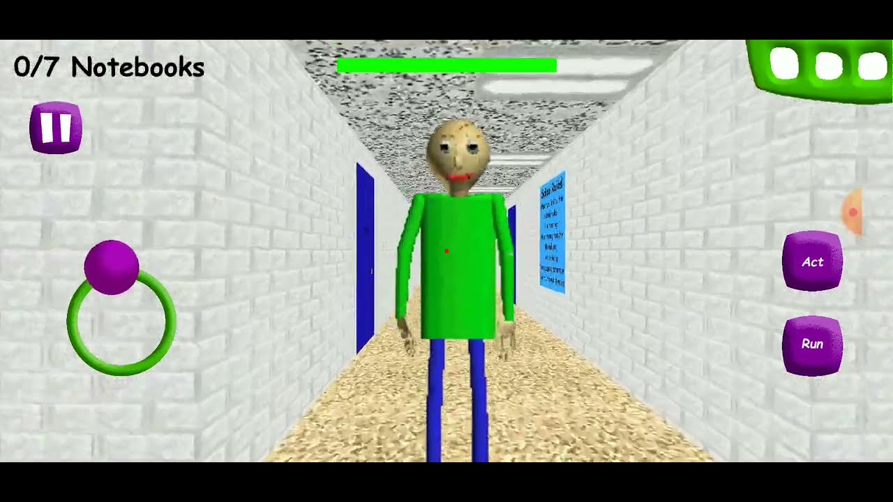 Baldi's Basics In Education And Learning Ios Gameplay - YouTube