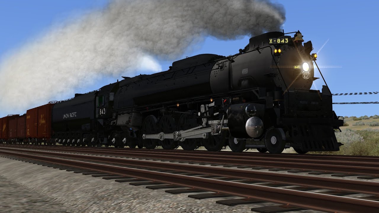 Ascending the Wasatch Grade with UP 843 Part 3 - YouTube