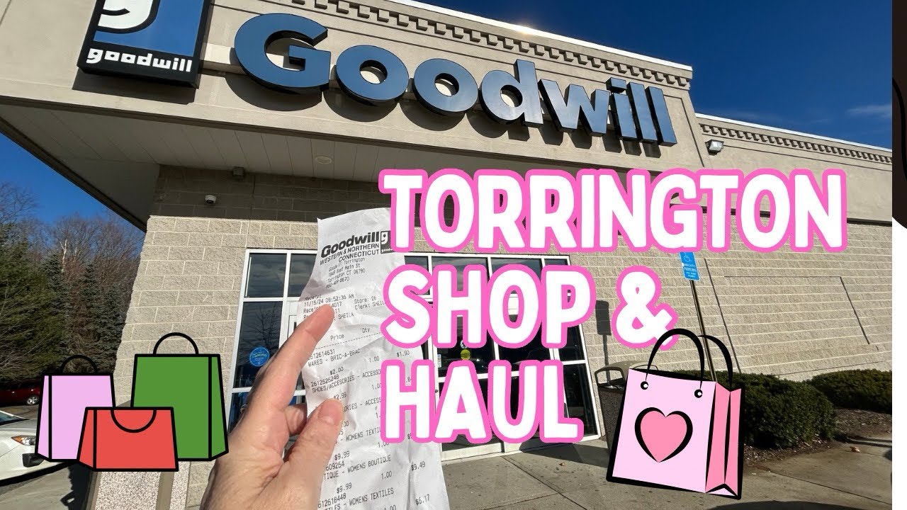 Goodwill Thrift Shopping and Haul Torrington Connecticut - YouTube