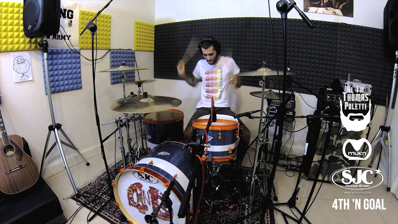 Thomas Poletti - BET EVERYTHING - Drum Playthrough - SJC Drumkit - YouTube