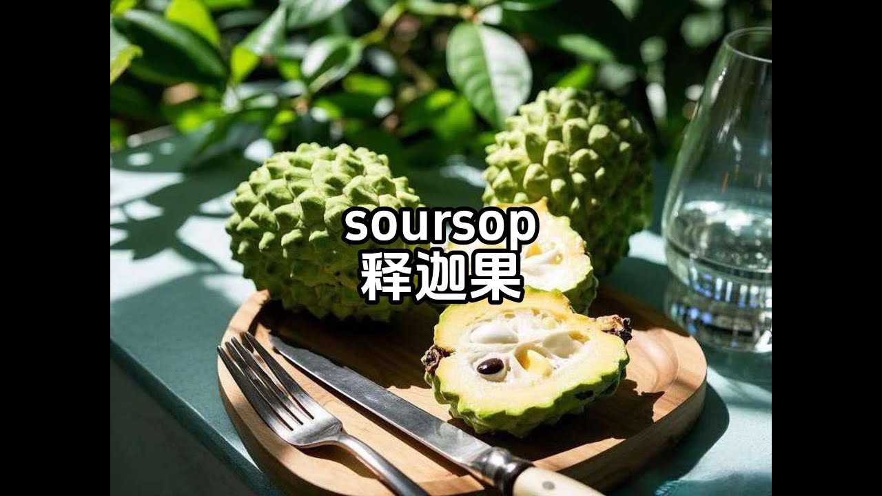 Let's Learn Chinese together! Day 35：soursop释迦果 #shorts - YouTube