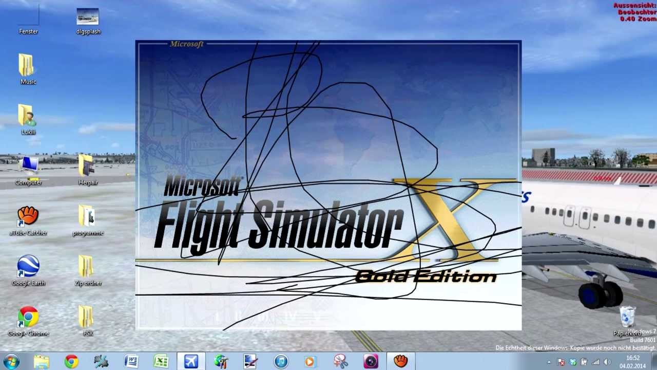 Wie änder ich den Startbildschirm im FSX? (German FSX tutorial) - YouTube