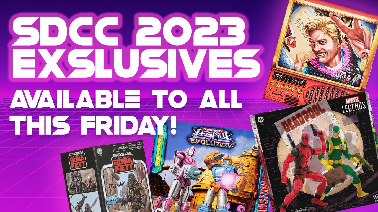 Hasbro's SDCC 2023 Exclusives are available to everyone July 28th ...