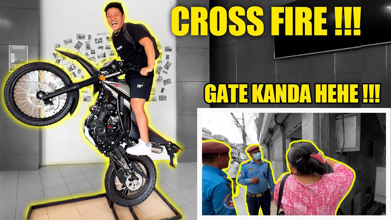 GATE KANDA !!! CROSSFIRE SHOWROOM JADAI !!! NAYA BIKE ?? - YouTube