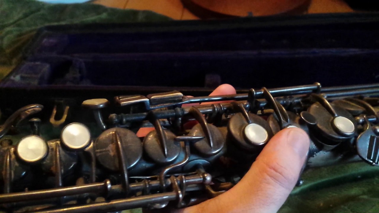 Vintage Soprano Saxophone pt1 - YouTube