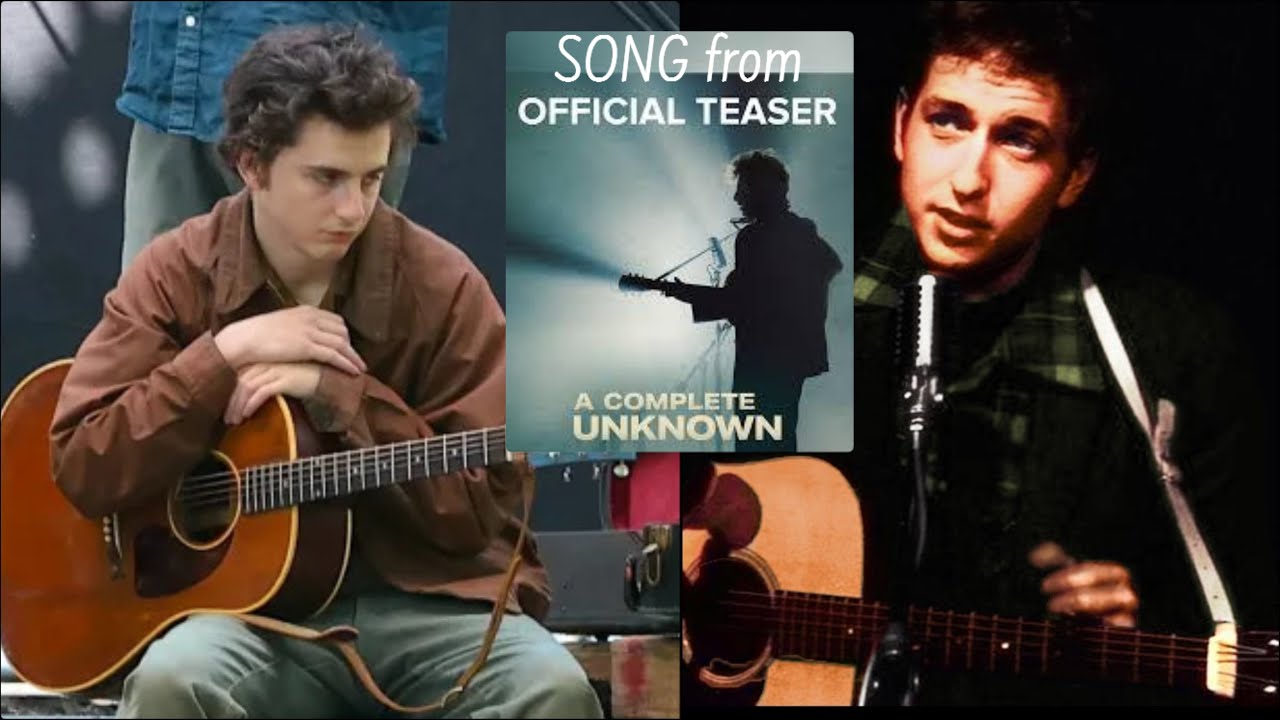 Timothée Chalamet sings HARD RAIN as Bob Dylan in biopic A COMPLETE ...