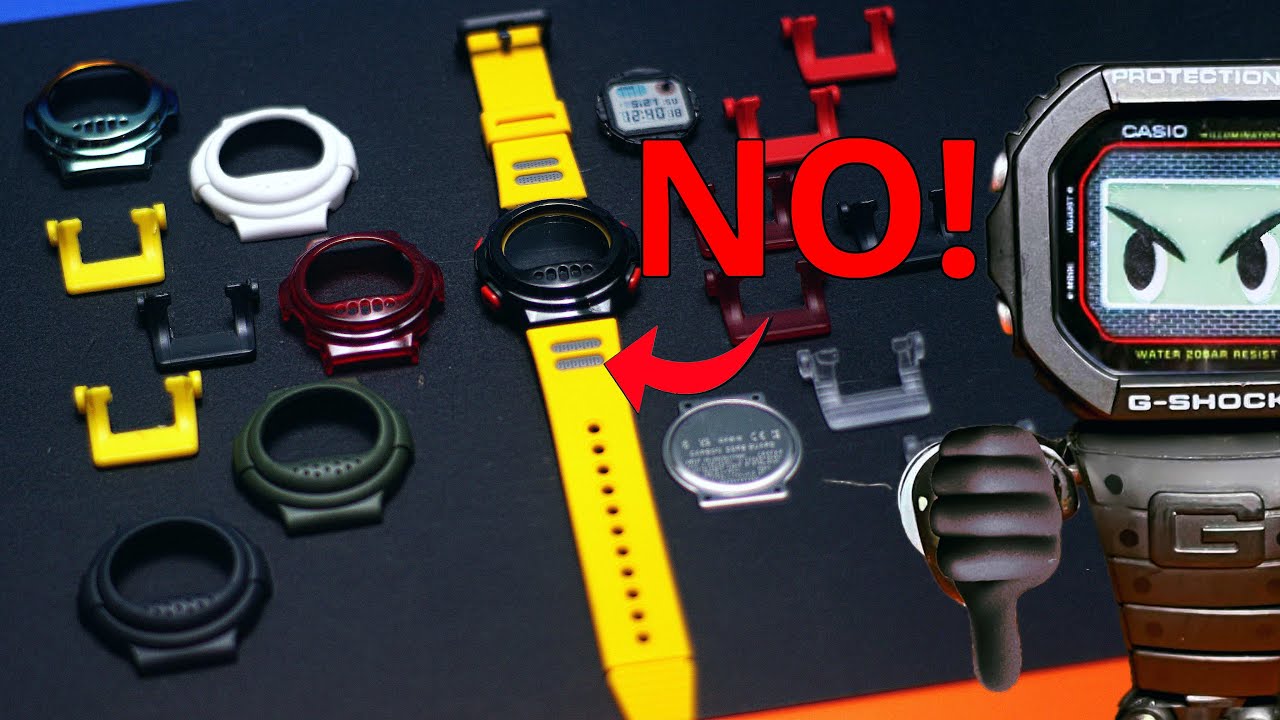 JASON G-B001 G-Shock Teardown and Mods! - YouTube