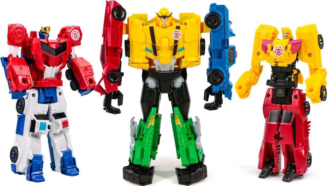 Transformers RID Combiner Force Ultra bee Optimus Prime Bumblebee ...