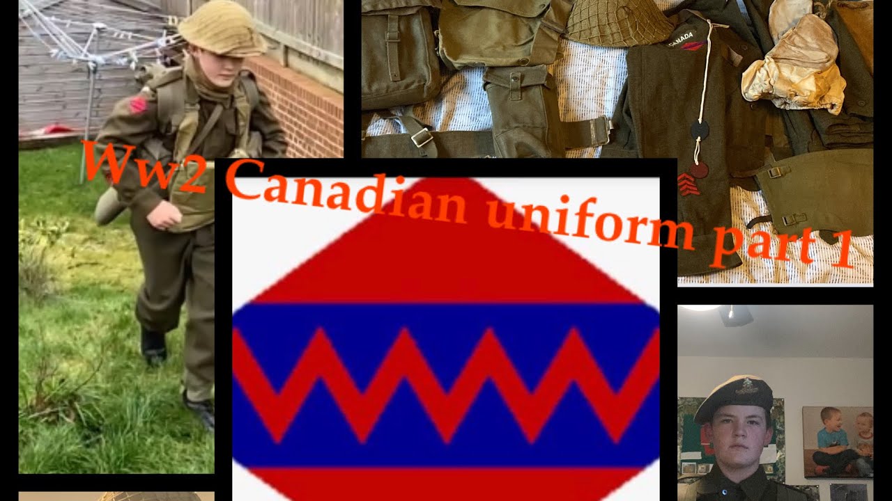 Ww2 Canadian artillery uniform (Part 1) - YouTube