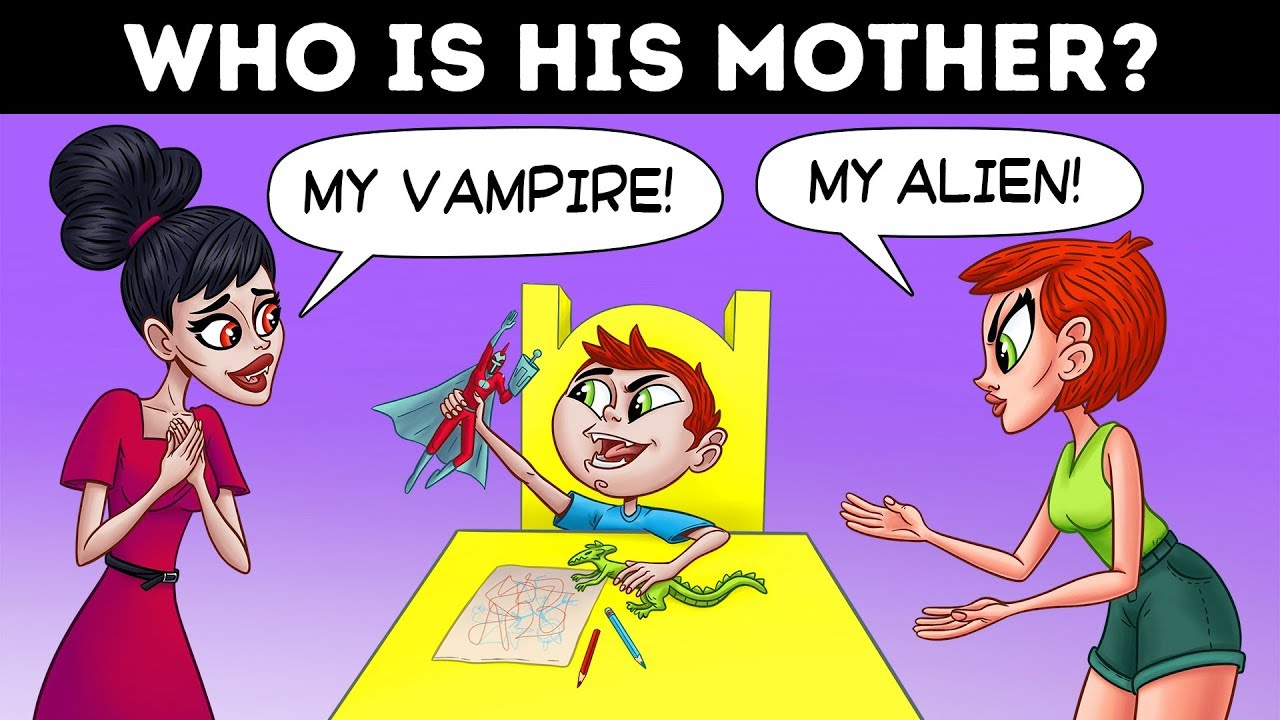 21 BEST MYSTERY RIDDLES FOR ALIEN EXPERTS AND VAMPIRE FANS - YouTube