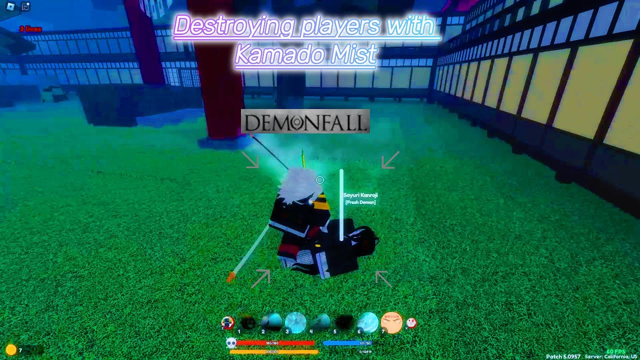 Kamado mist Is actually insane... {Demonfall} - YouTube