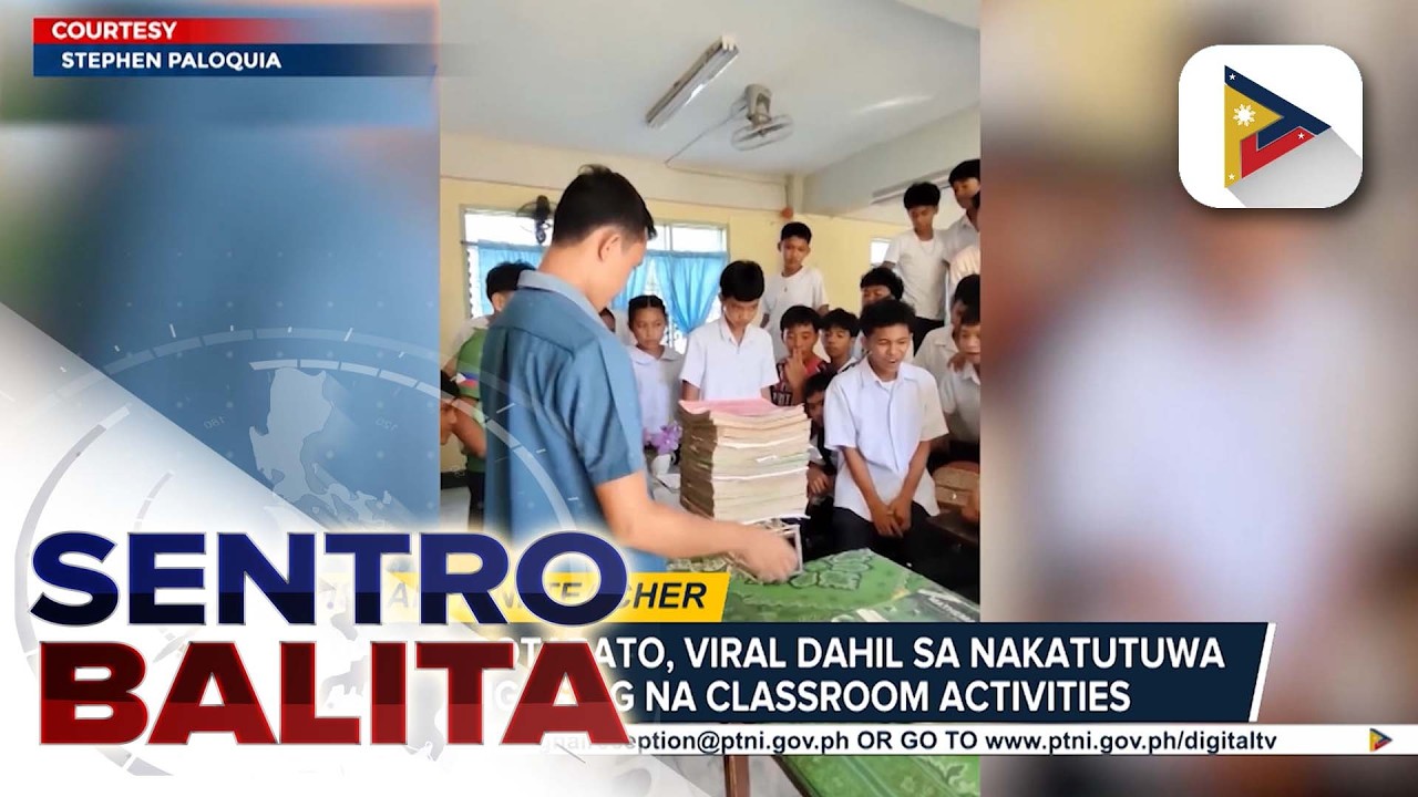 Guro sa Cotabato, viral dahil sa nakatutuwa at engaging na classroom ...