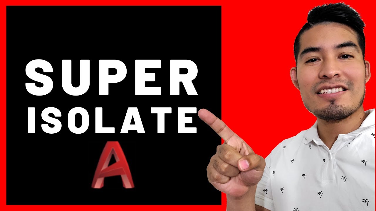 AUTOCAD TRICK To ISOLATE OBJECTS YouTube AUTOCAD TRICK To ISOLATE OBJECTS YouTube