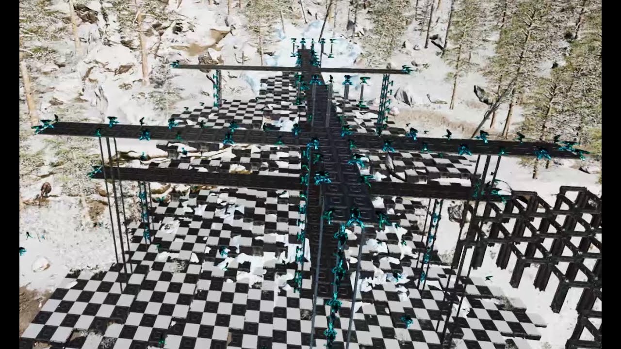 Frozen ARK Base Tour Ez Ice - YouTube