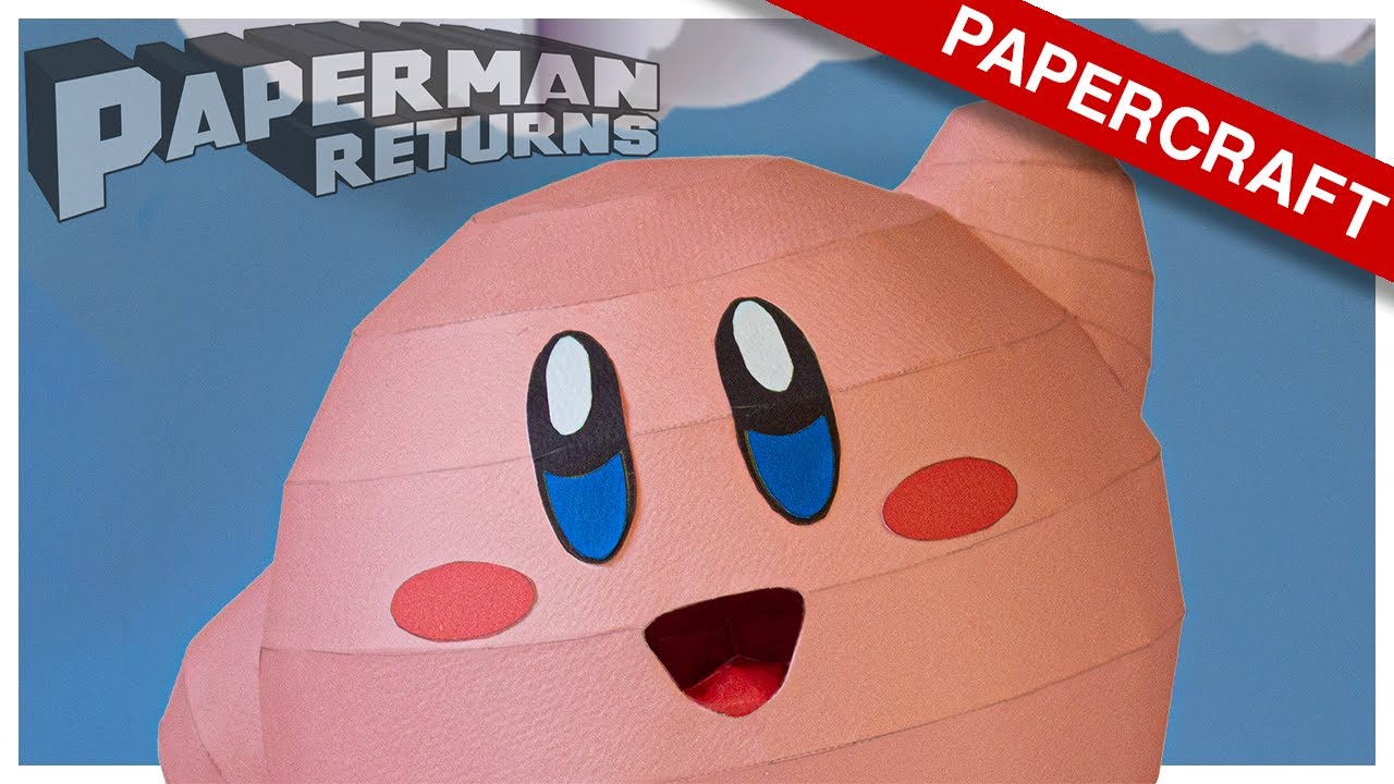 Kirby On Nintendo Papercraft Kirby Poyo'd And Alll Was Forgiven. New