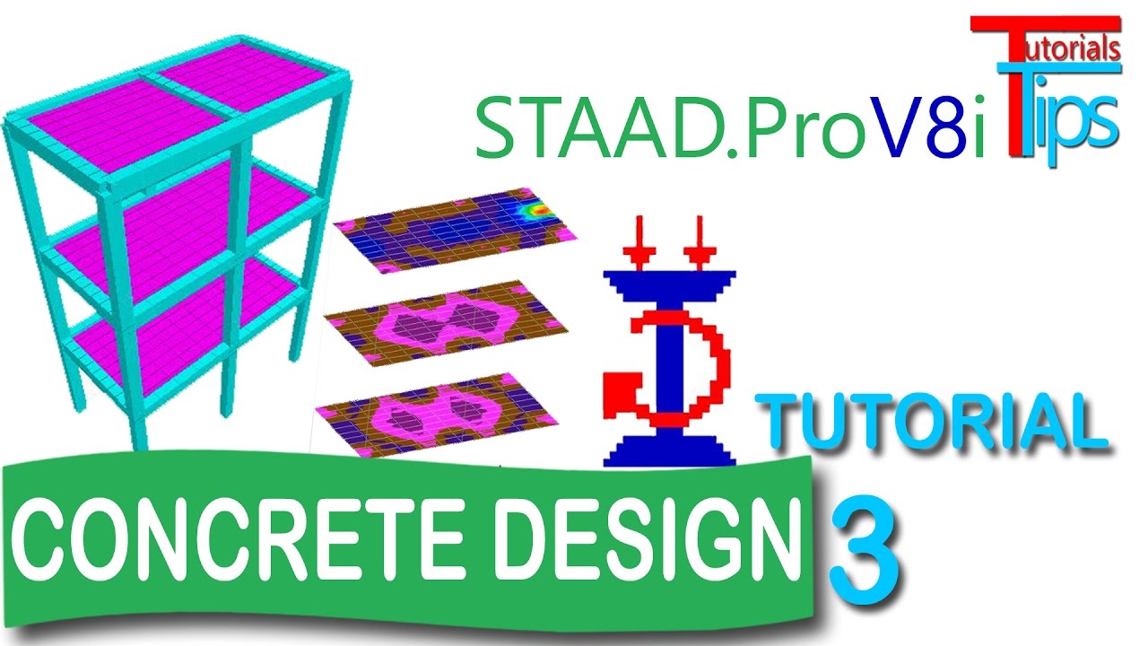 Concrete Design In Staad Pro. | Load applying in Frame Structure ...