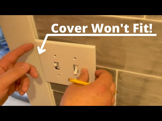 How To Cut A Light Switch Cover - Infoupdate.org