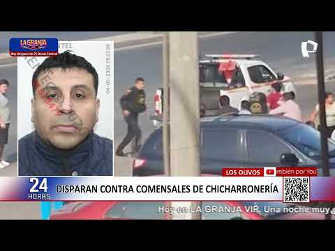 Los Olivos: disparan contra comensales de chicharronería