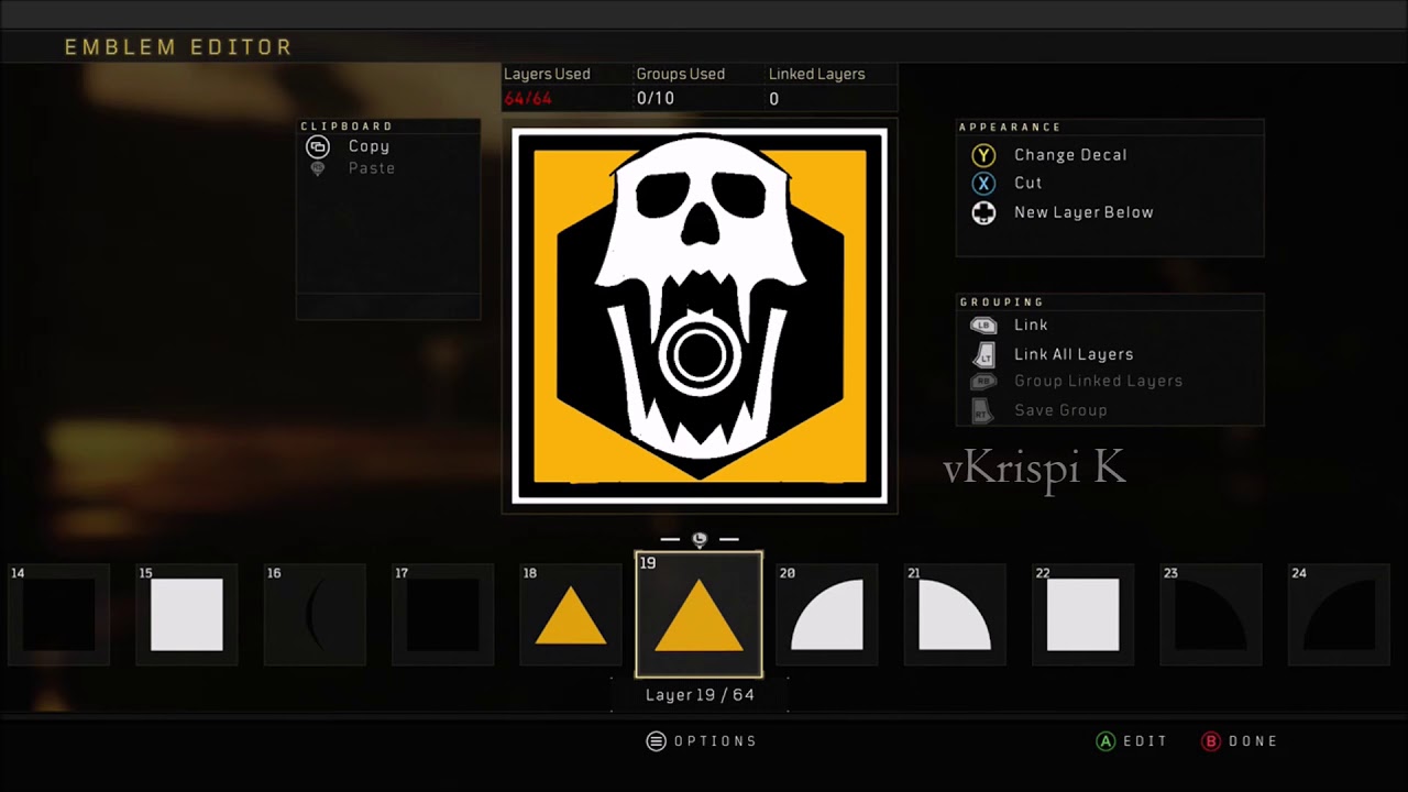 Call of Duty Black Ops 4 emblem (BO4, R6, Black Beard Logo) - YouTube