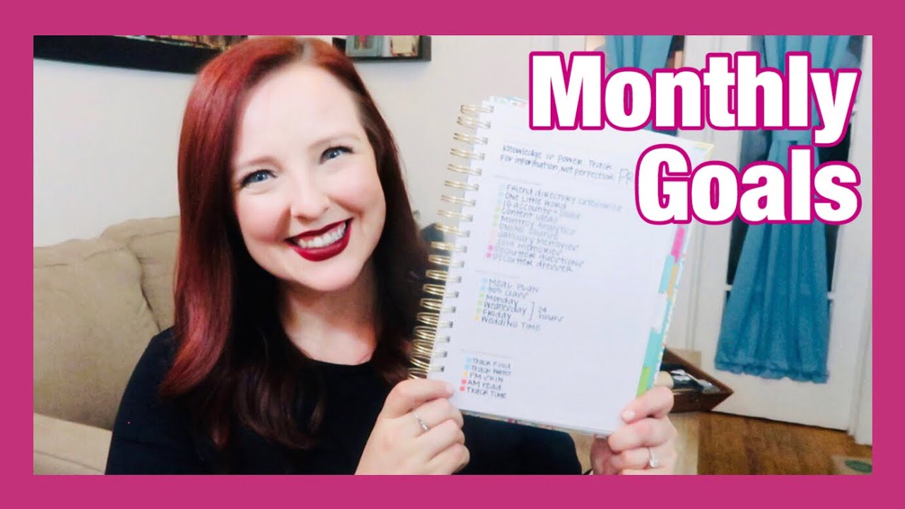 Power Sheets Check-In | Monthly Goals Update | February 2020 - YouTube