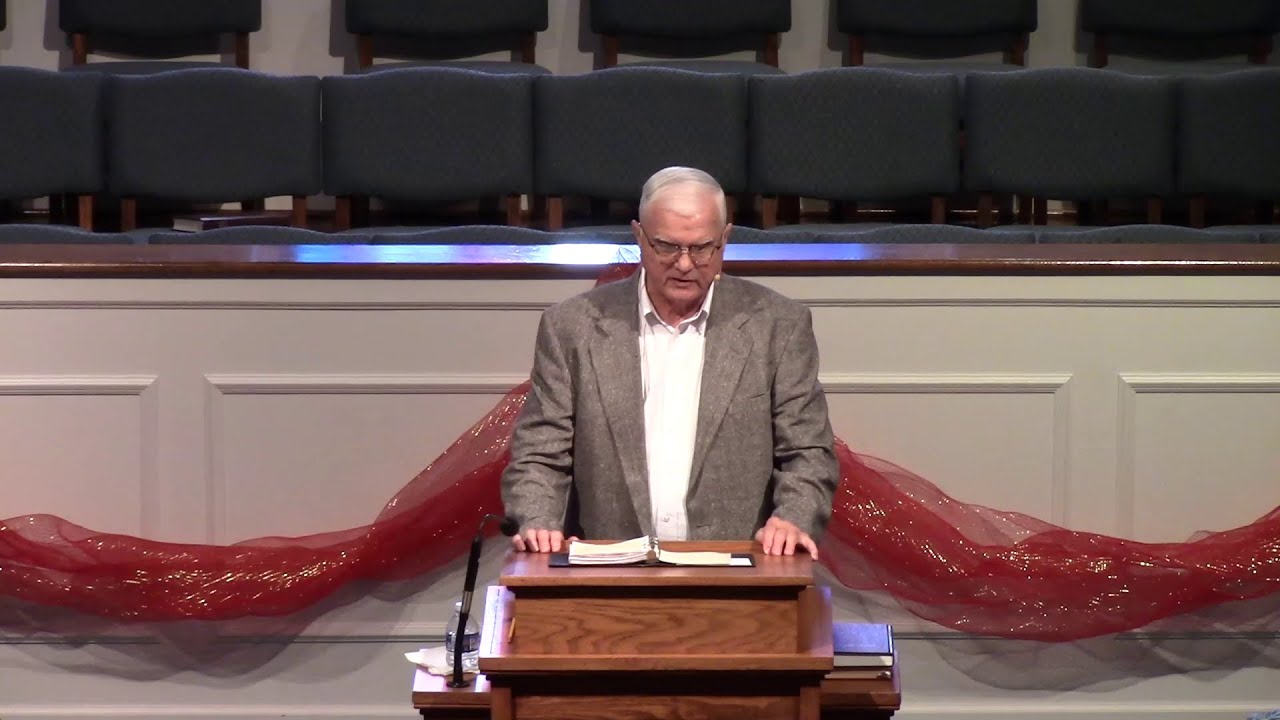 Edgewater Baptist Church, Pastor Bill Justice, Sunday 12-22-2024 - YouTube
