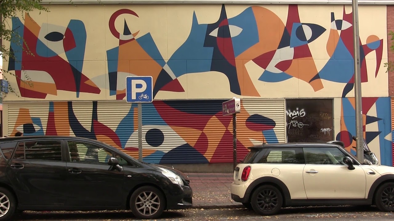 Intermediae Matadero / Mirador Arganzuela - Mur Project (2018) - YouTube