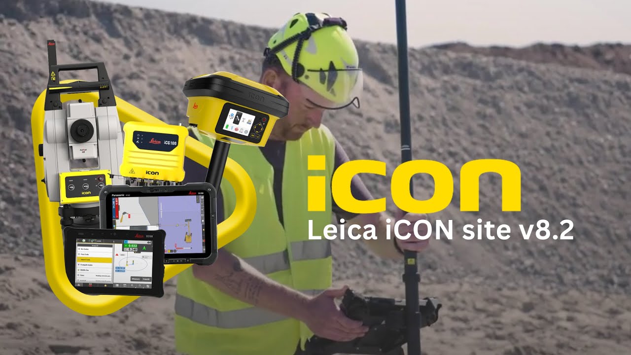 Leica iCON field v8.2: What's new in the software release for heavy ...